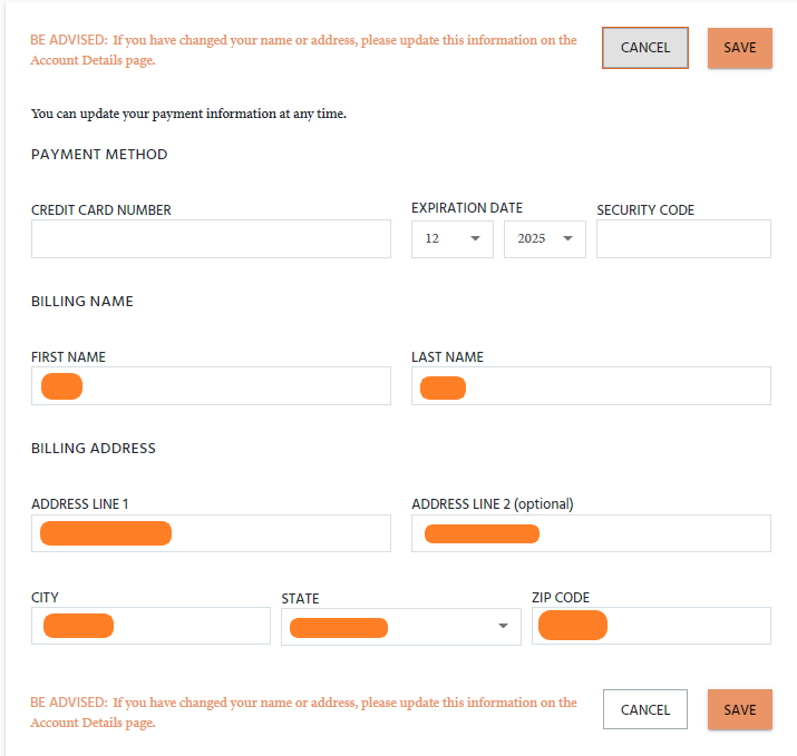 How to update your payment information? – Identity Defense